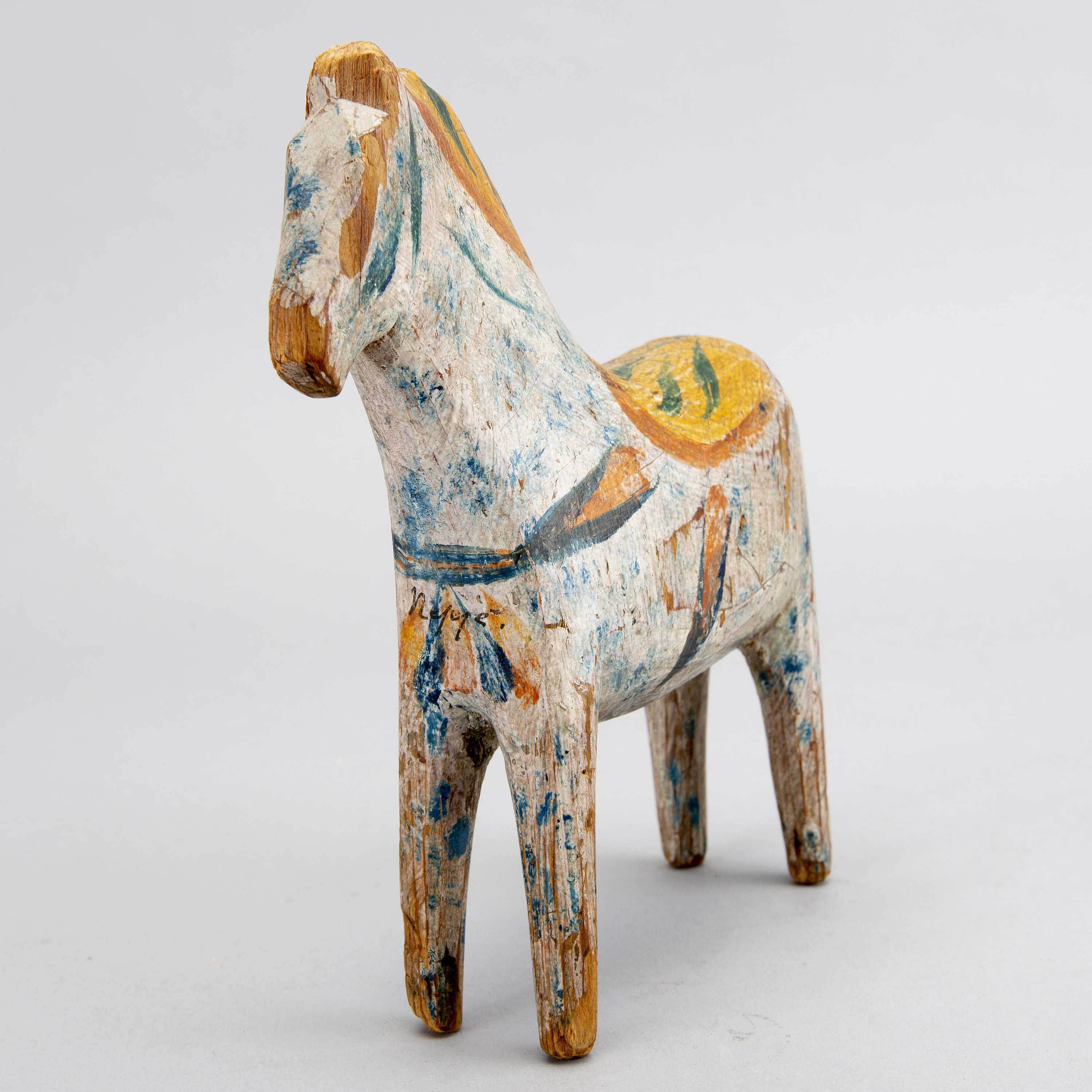 Dalahäst, troligen Rytter-familjen, Risa, Mora, 1890-tal. - Bukowskis