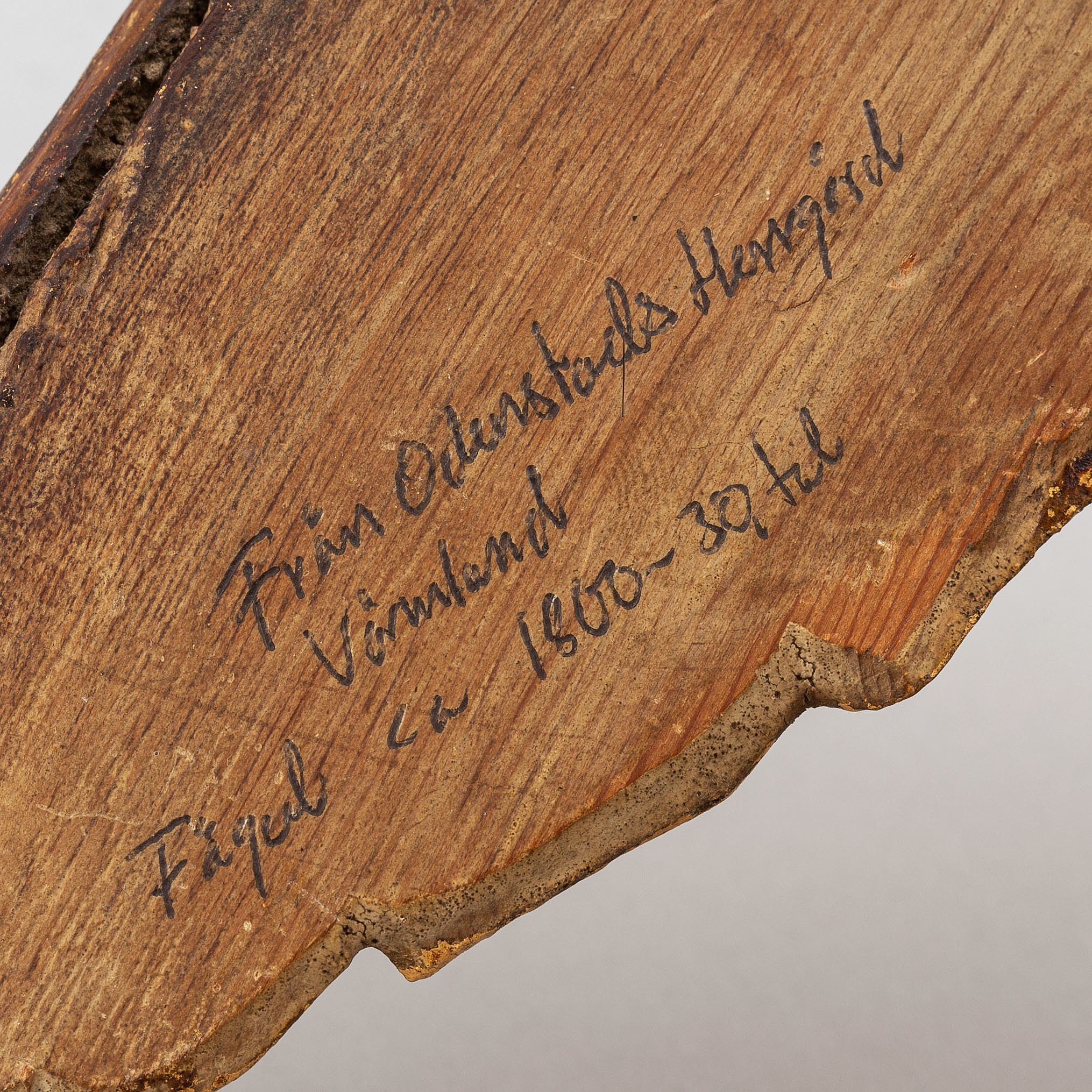 SKULPTUR, skuret trä, 1800-tal. - Bukowskis