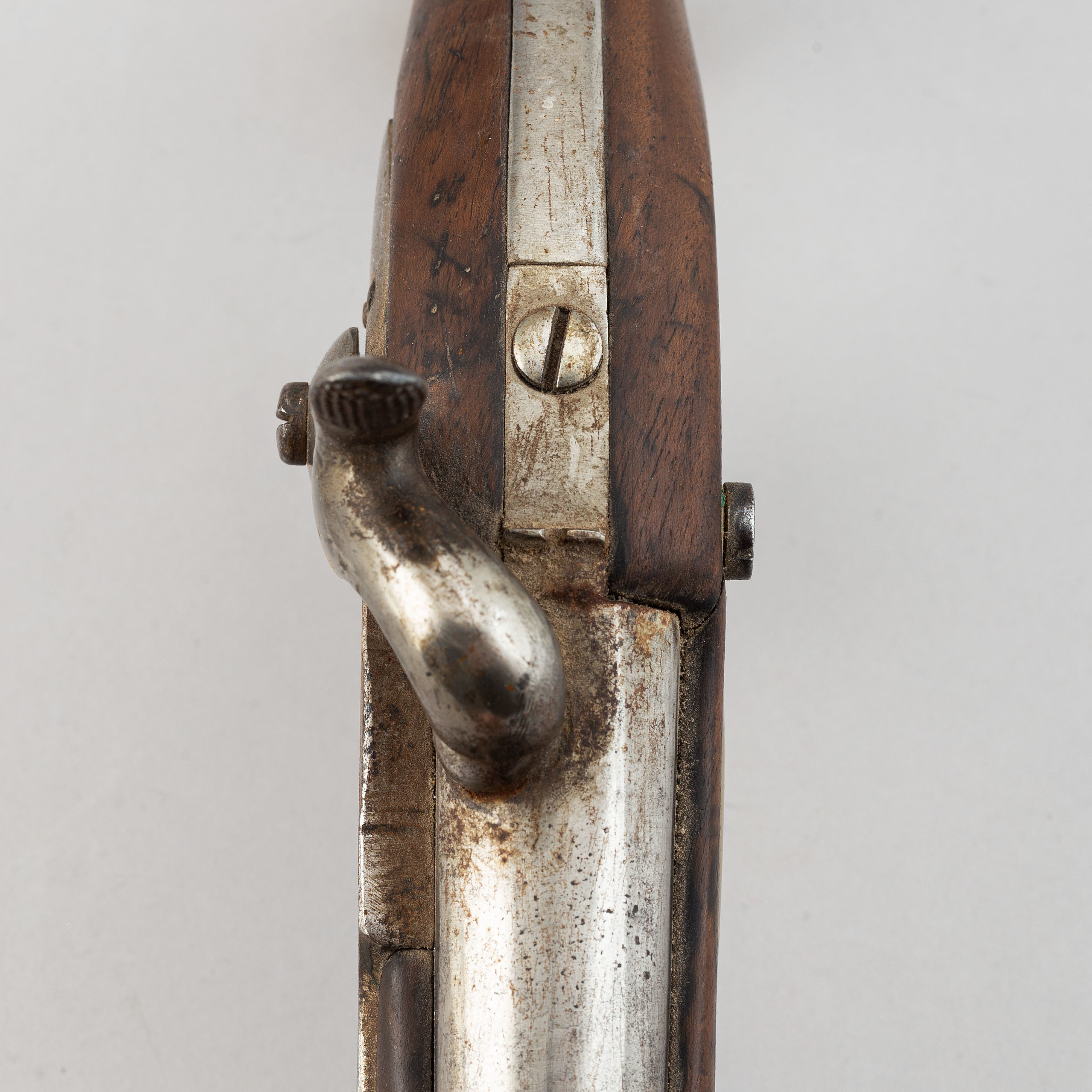 A French model 1822 pistol, converted from flintlock. - Bukowskis