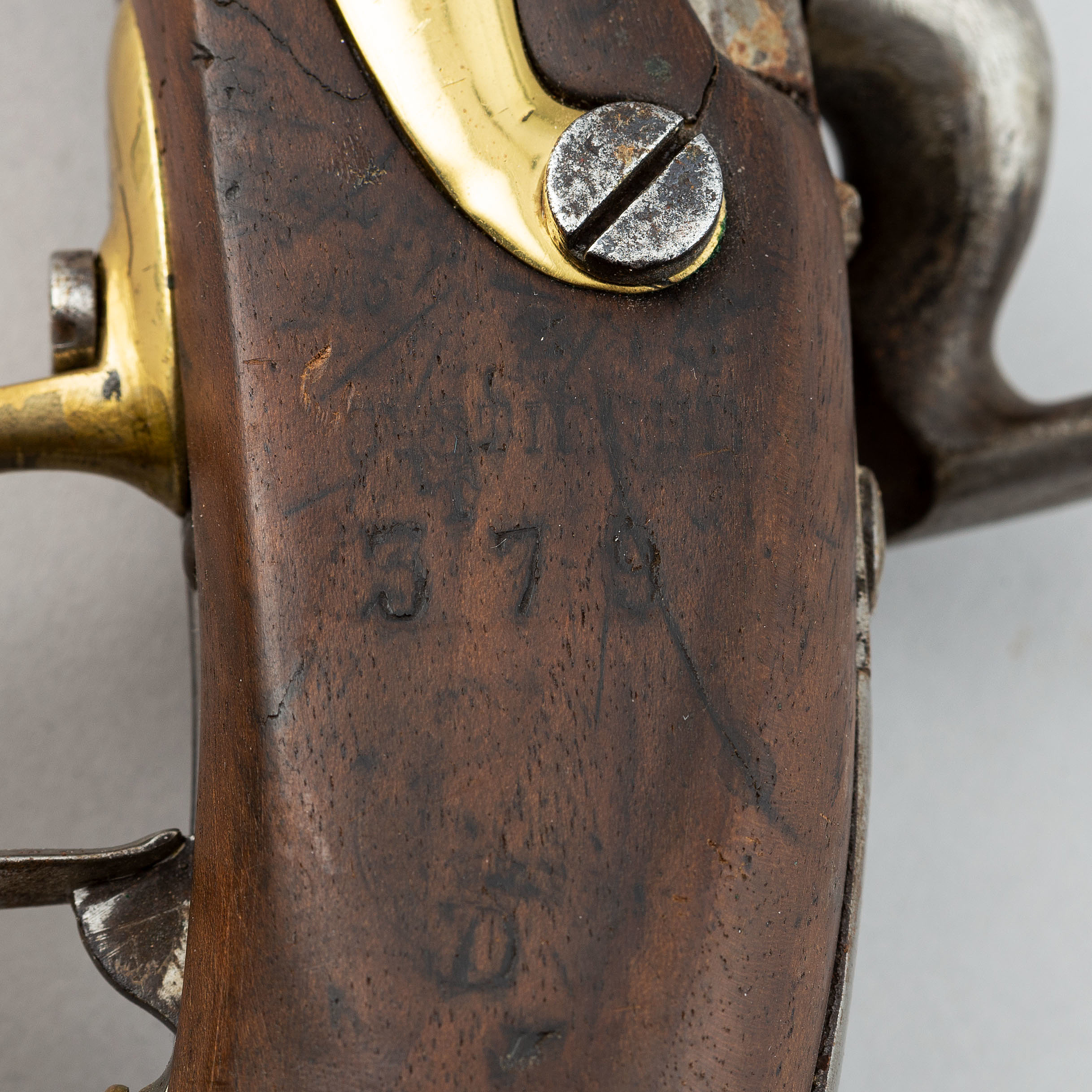 A French model 1822 pistol, converted from flintlock. - Bukowskis