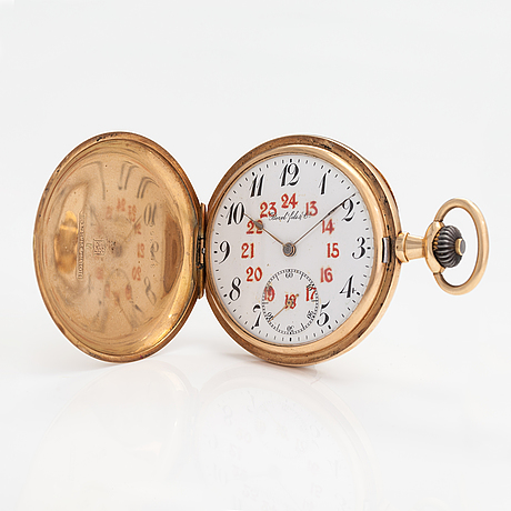 Borel fils & cie, pocket watch, 48 mm. - Bukowskis