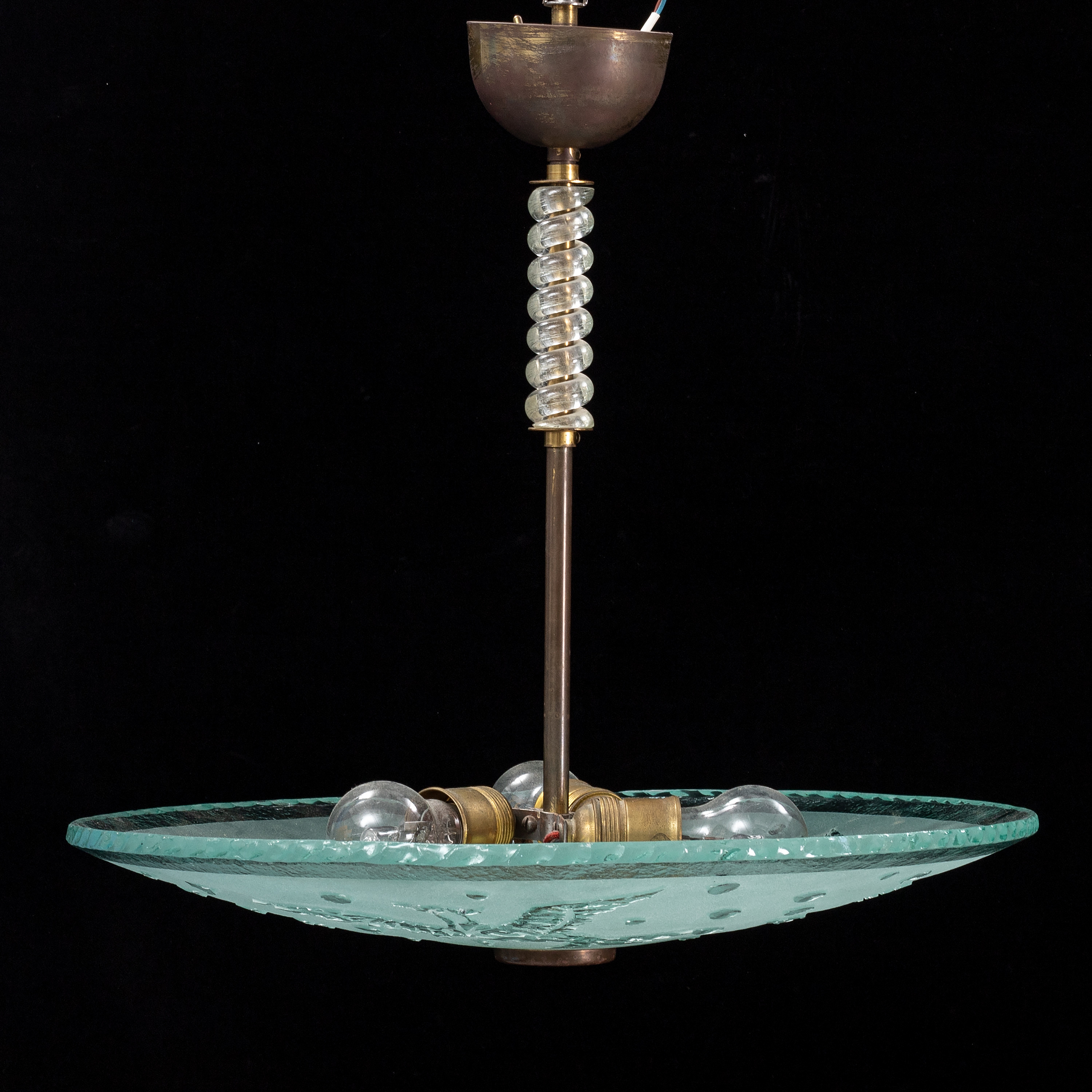 A 1940's ceiling light. - Bukowskis