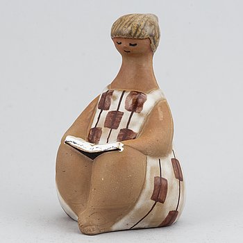 Lisa Larson, a 'Charlotta' stoneware figurine, Gustavsberg. - Bukowskis