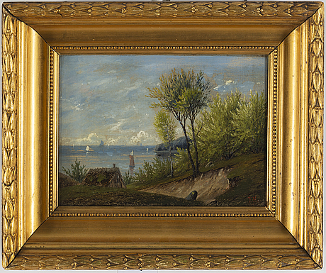 Per Daniel Holm, olja på duk, monogramsignerad PH. - Bukowskis