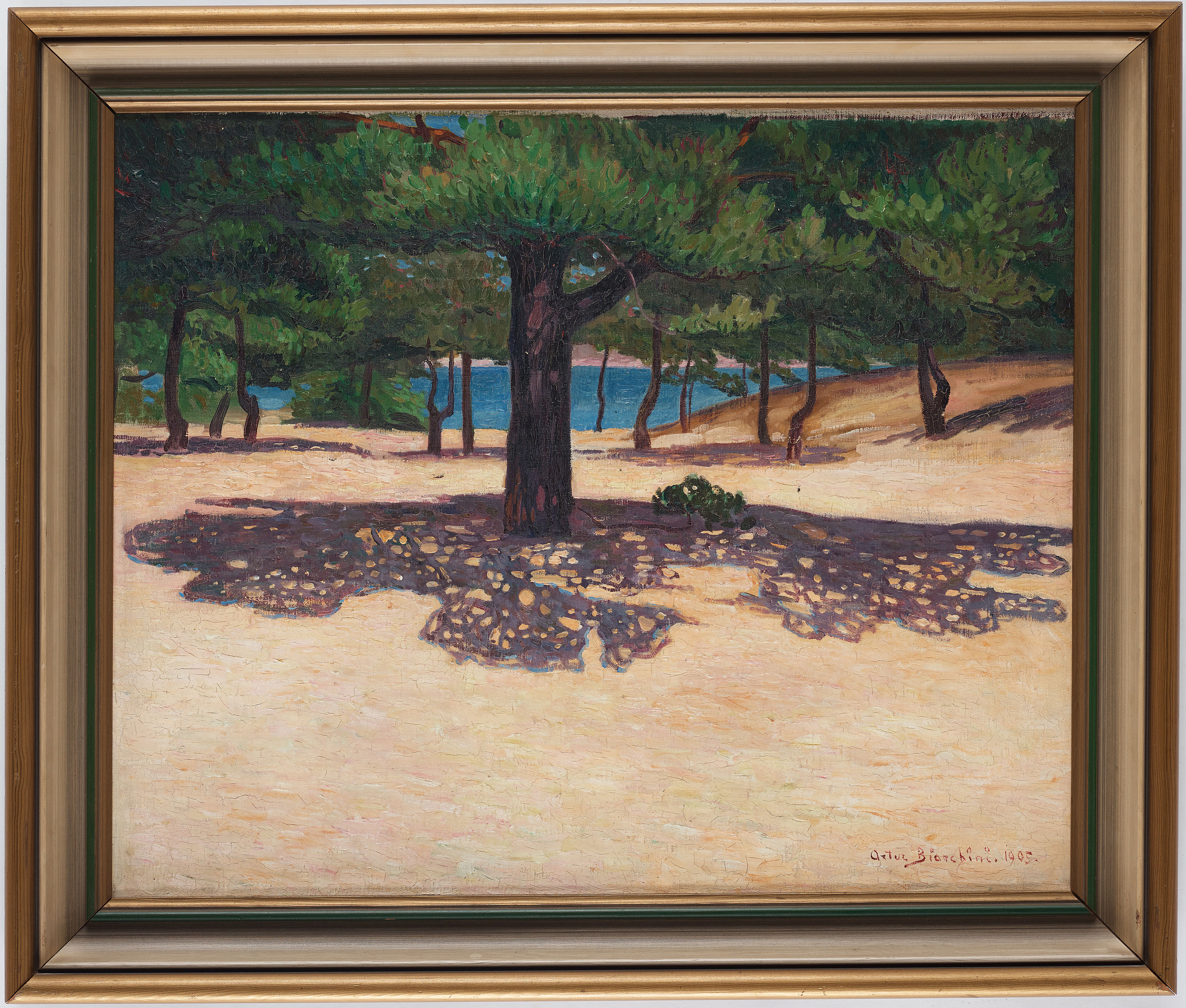 Arthur Bianchini, oil on canvas, signed and dated 1905. - Bukowskis