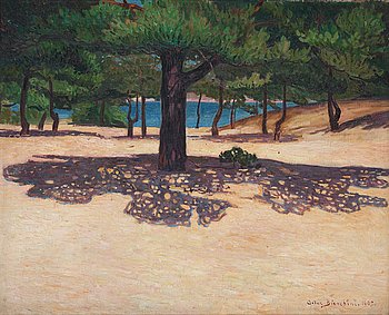 Arthur Bianchini, oil on canvas, signed and dated 1905. - Bukowskis