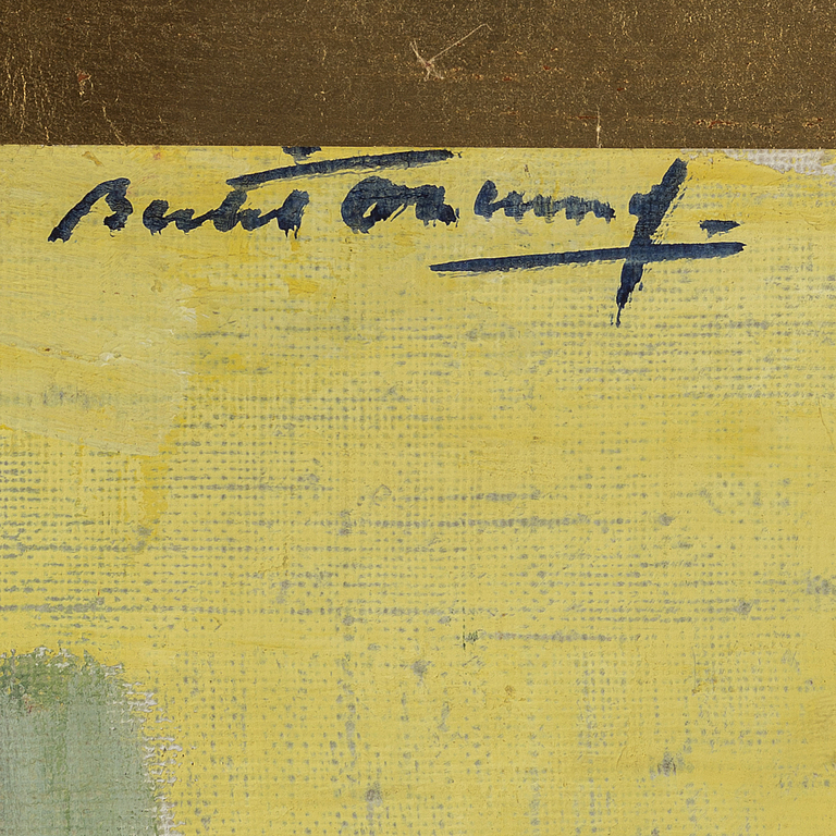 Bertil Öhlund, oil on panel, signed. - Bukowskis