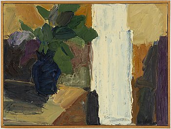 Enno Hallek, oil on canvas, signed and dated 1958. - Bukowskis