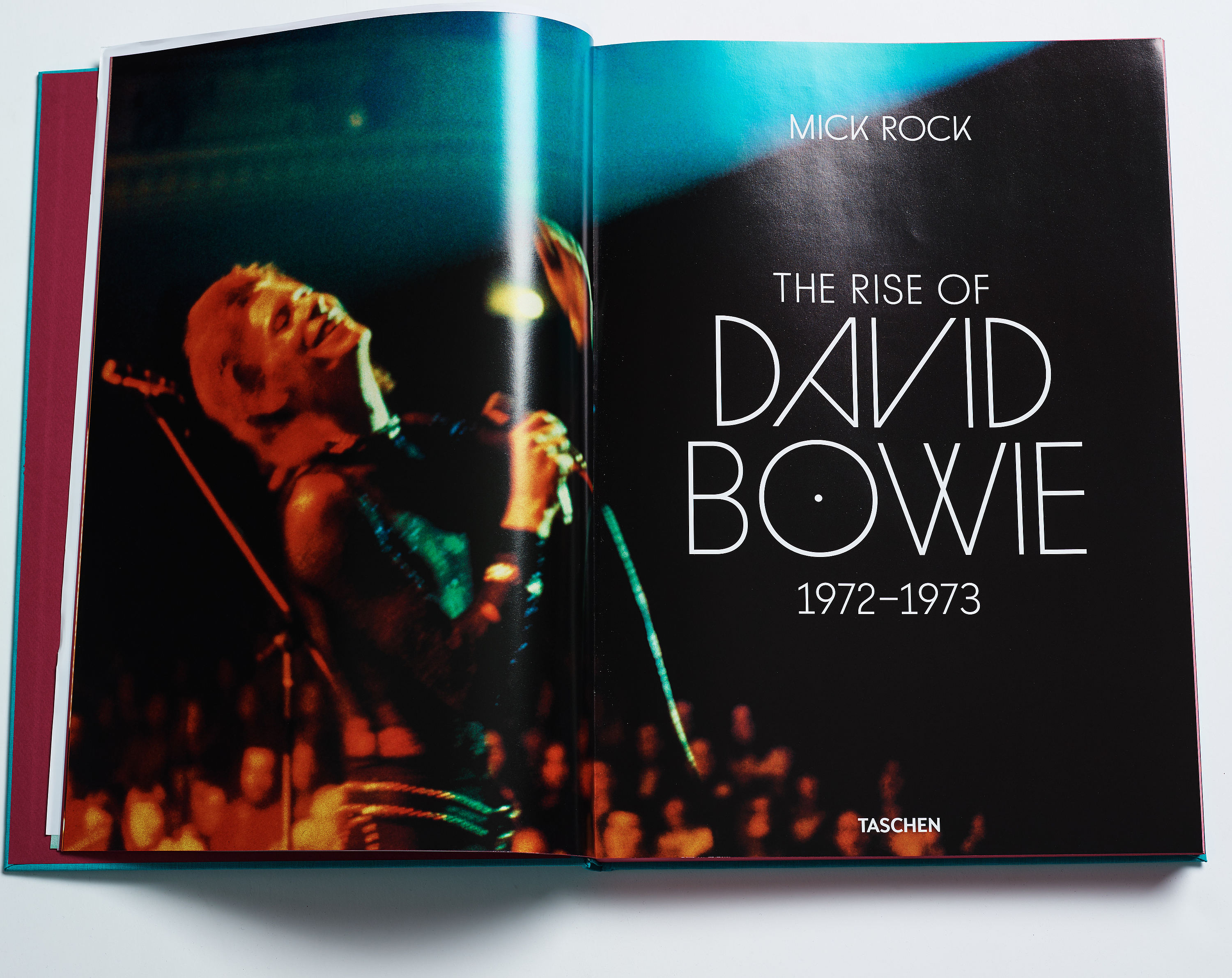 Mick Rock, limited edition photo book signed by Rock and Bowie 2015 ...