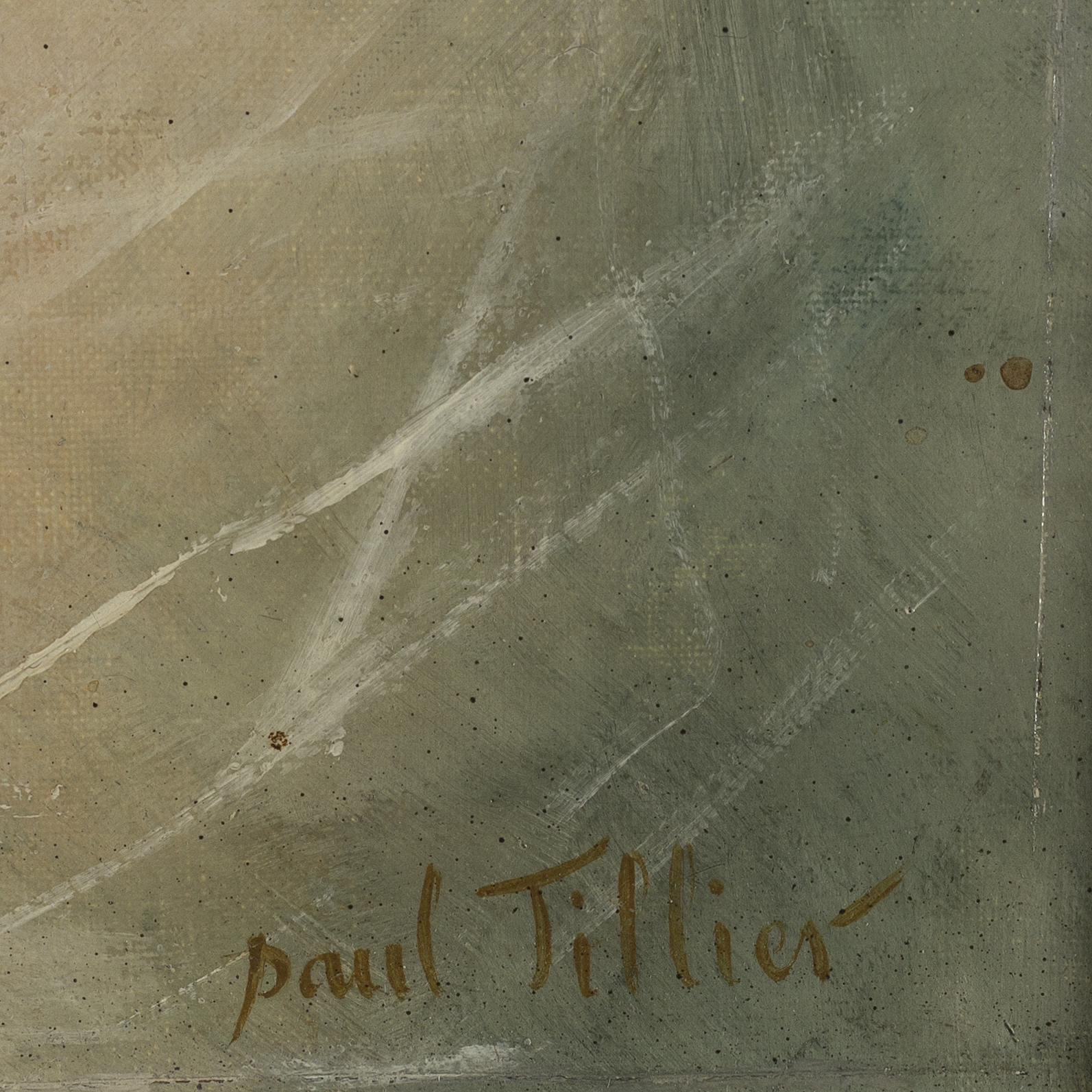 Paul-Prosper Tillier, olja på duk, signerad. - Bukowskis