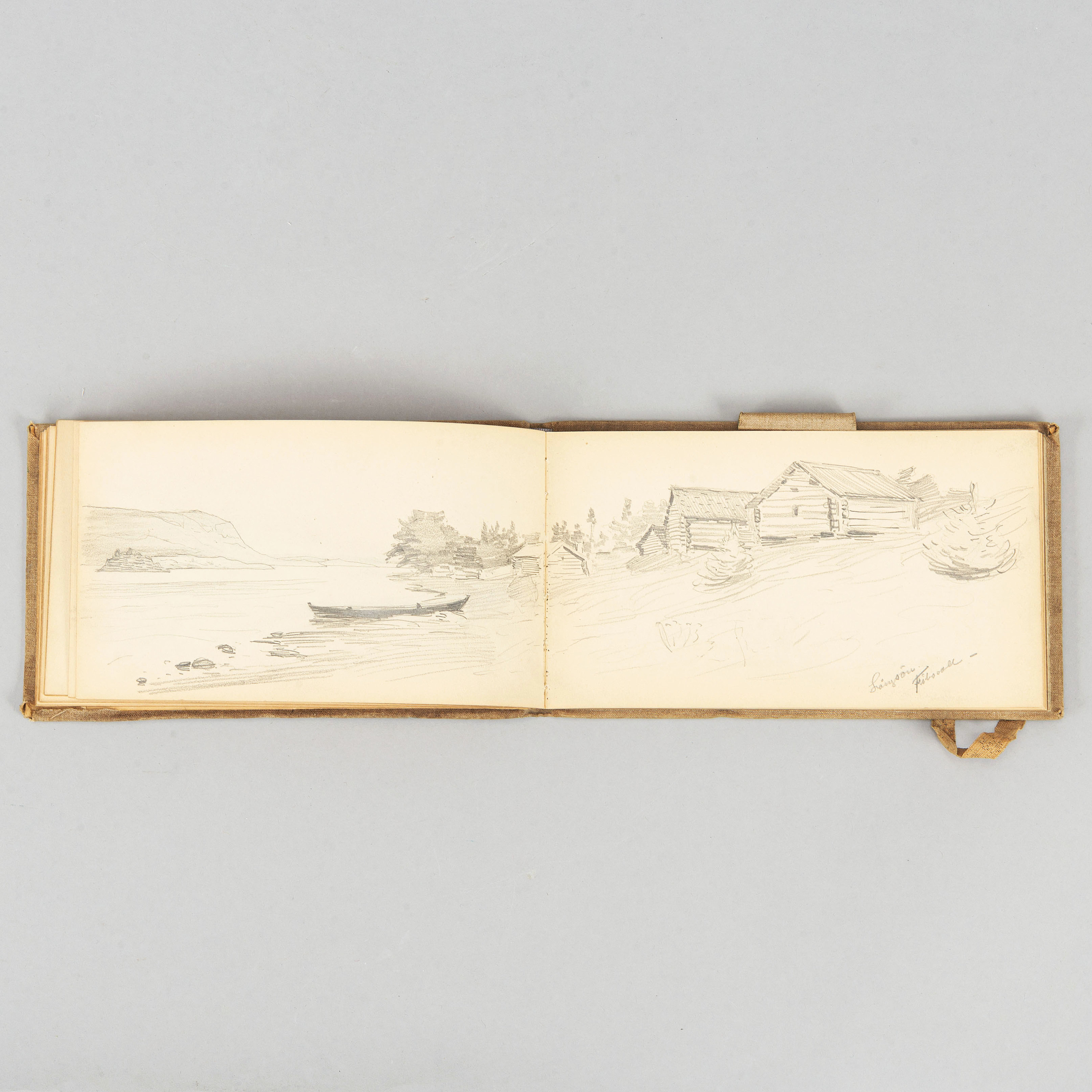 Per Daniel Holm, 2 sketchbooks. - Bukowskis