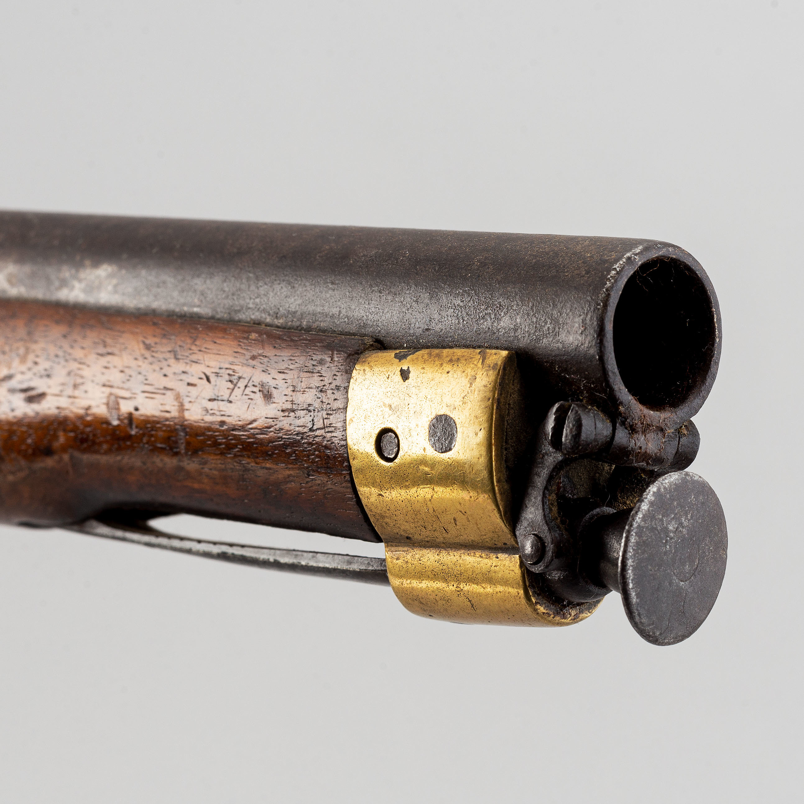 An East India Company flintlock pistol with Indian marks. - Bukowskis