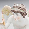 A Meissen Cupid porcelaine figure, 20th century. - Bukowskis