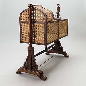 Vagga, England 1800-talets senare hälft. - Bukowskis