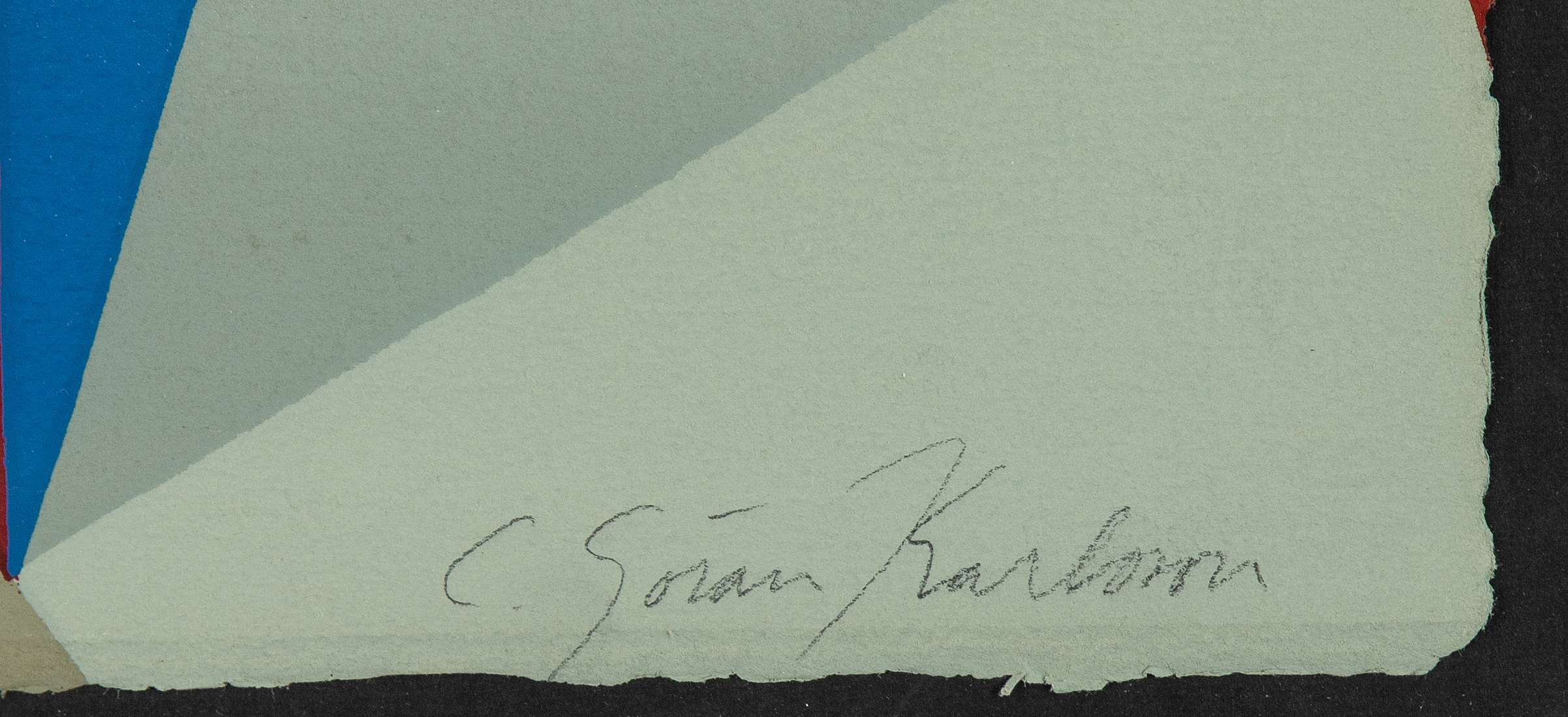 C Göran Karlsson, serigrafi signerad och numrerad 69/125. - Bukowskis