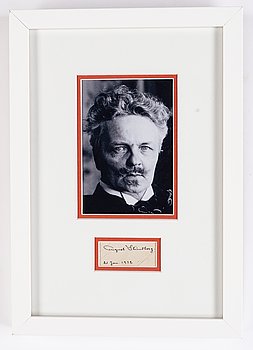August Strindberg, autograph, dated 21 Jan, 1912. - Bukowskis