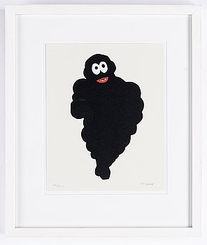 Makode Linde, lithograph in colours, signed 79/220. - Bukowskis