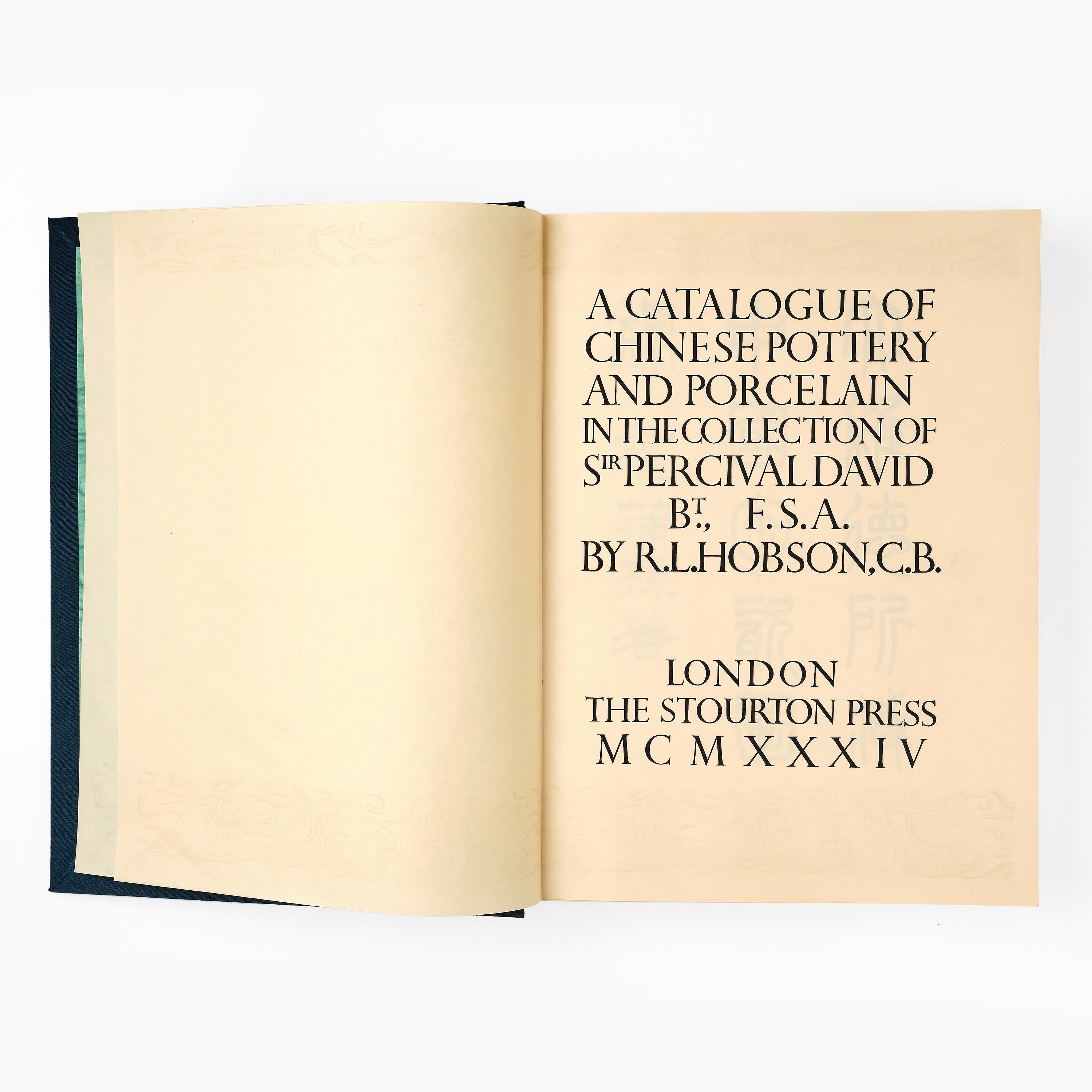 A catalogue of chinese pottery and porcelain in the Collection of Sir ...