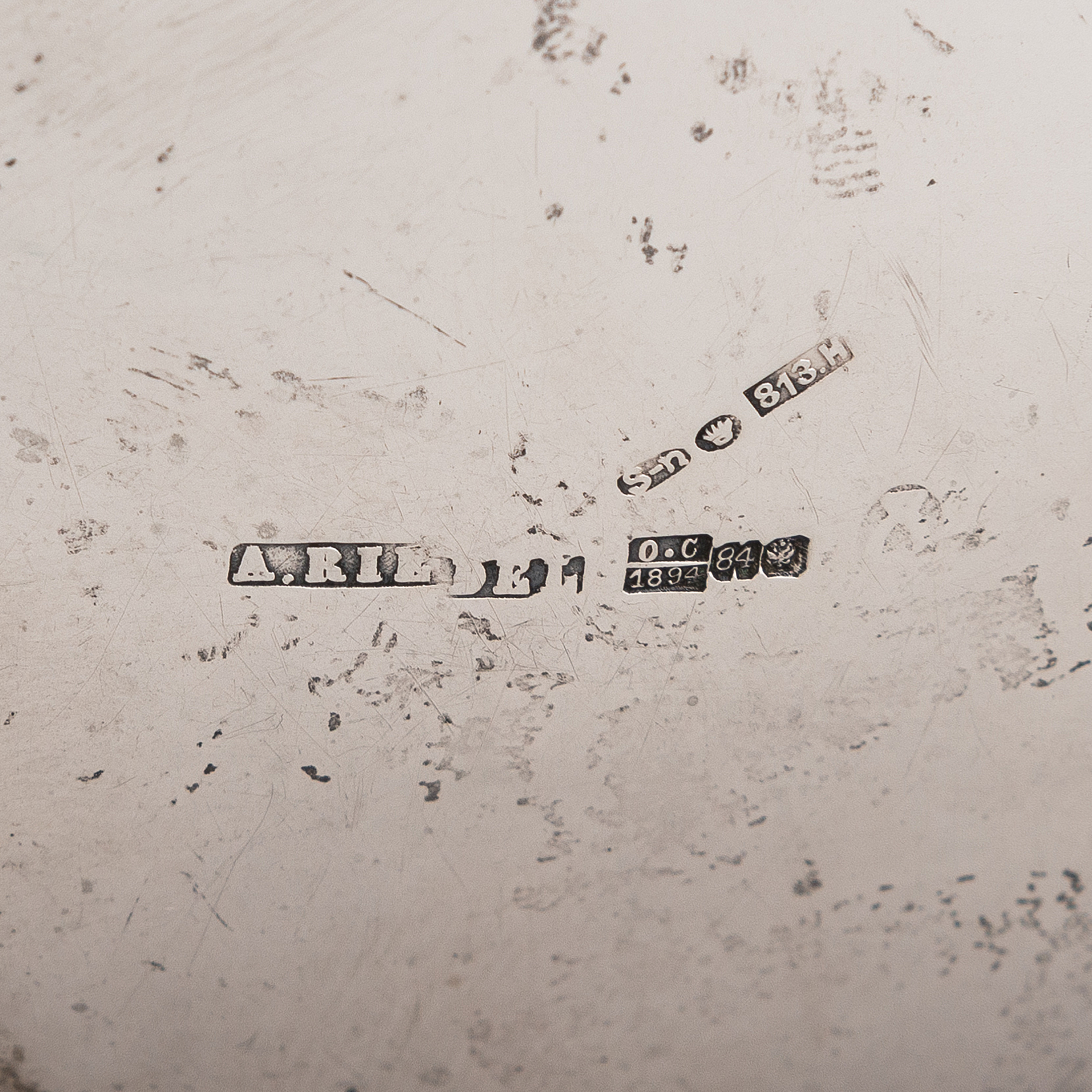 Antoni Riedel, A lidded silver sugar casket, Warsaw, Poland 1894 ...