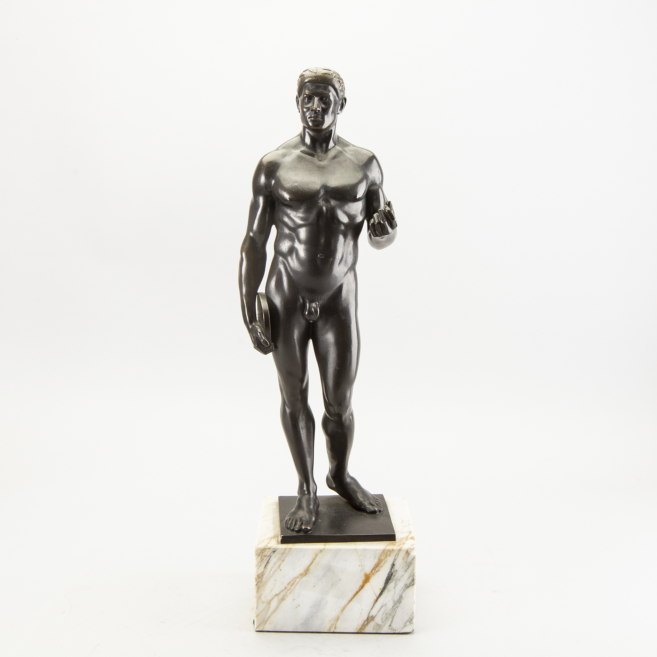 Karl Möbius, a signed bronze sculpture. - Bukowskis