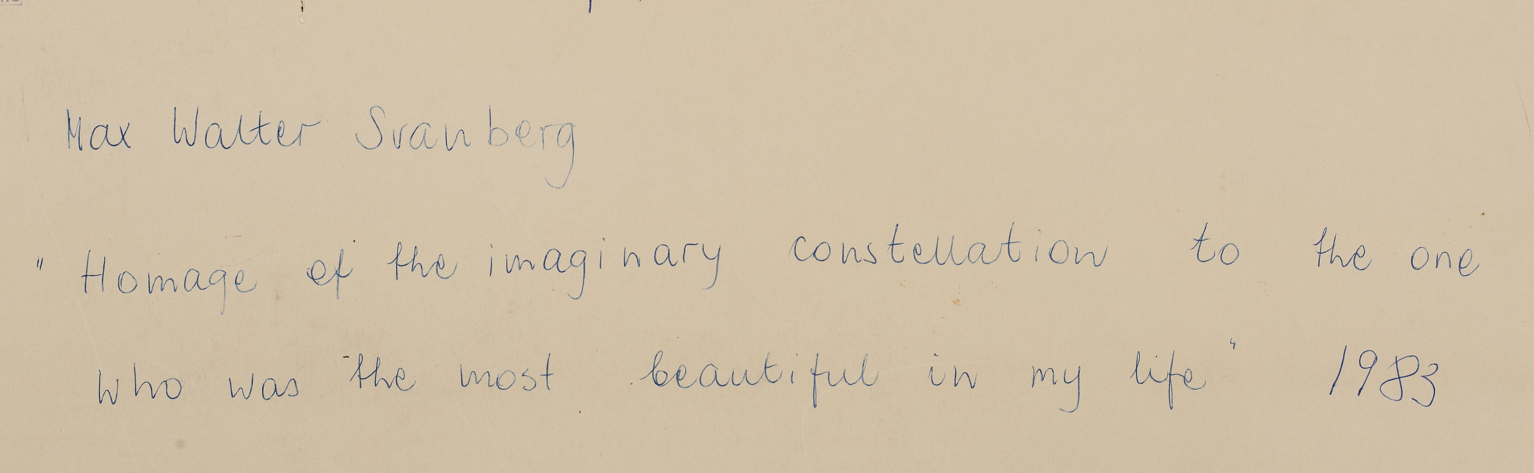 Max Walter Svanberg, collage, signed 83. - Bukowskis