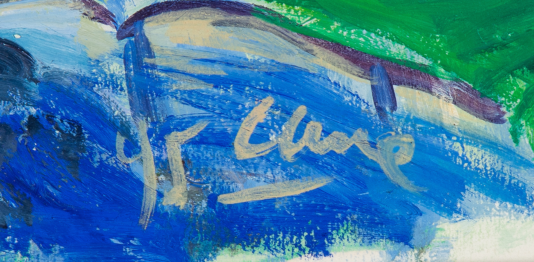 Louis Cane, oil on canvas, siged and dated -95. - Bukowskis