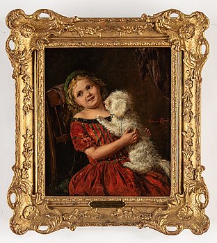 Edwin Thomas Roberts, oil on canvas, signed Edwin Roberts. - Bukowskis