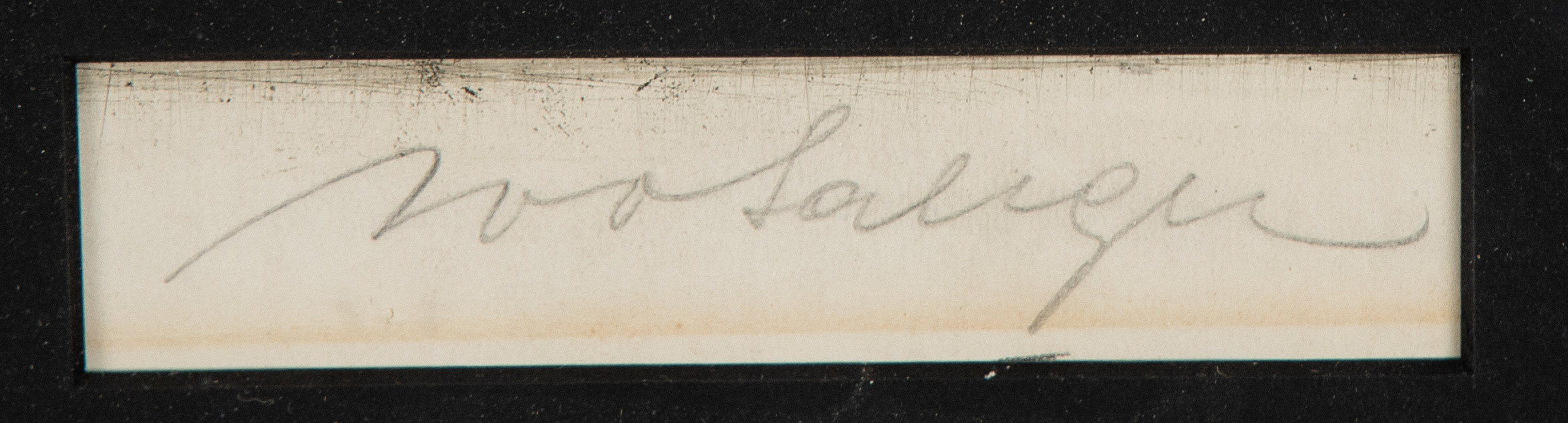 Ivo Saliger, färgetsning, signerad. - Bukowskis