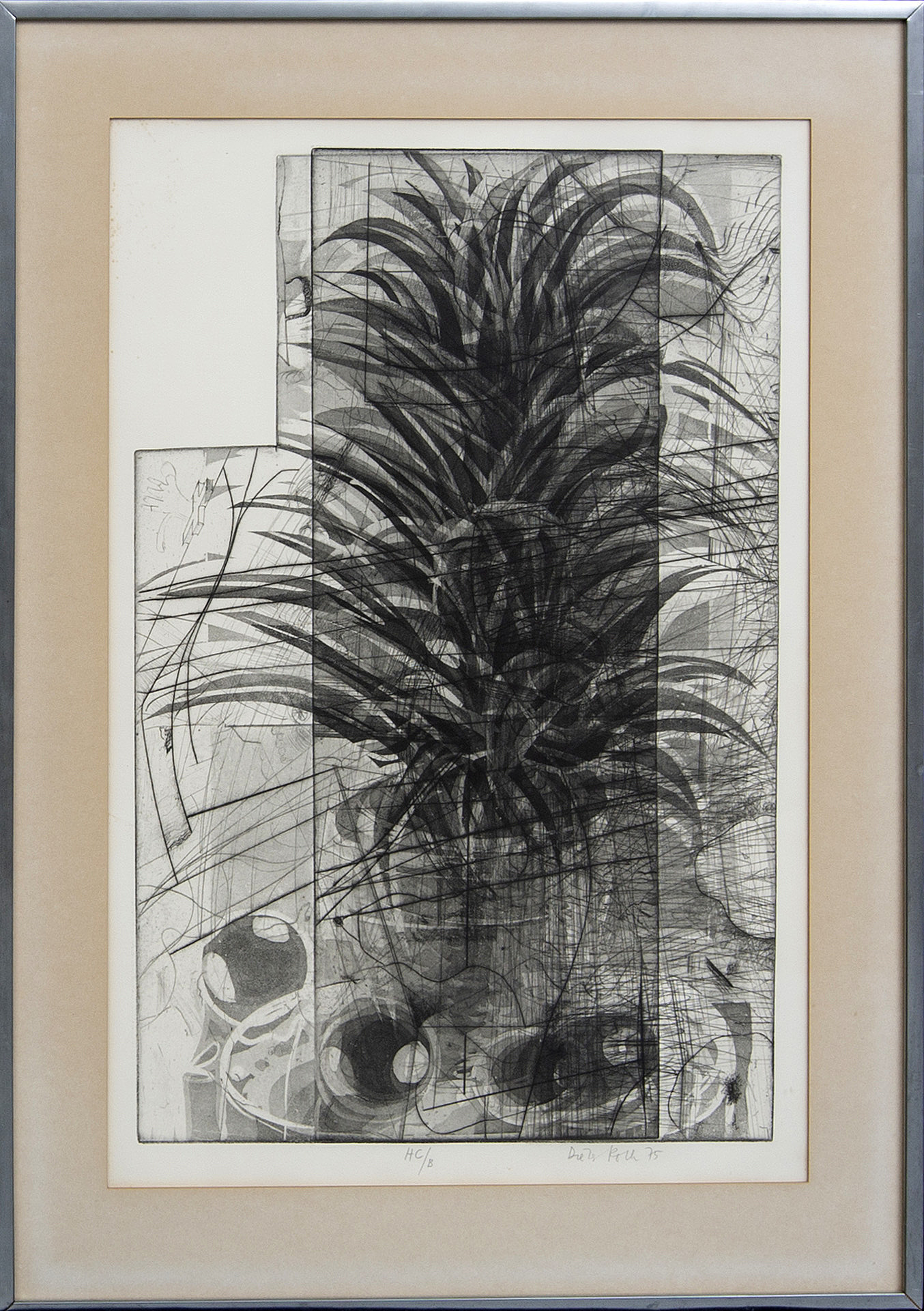 Dieter Roth, a signed and numbered drypoint/aquatint. - Bukowskis