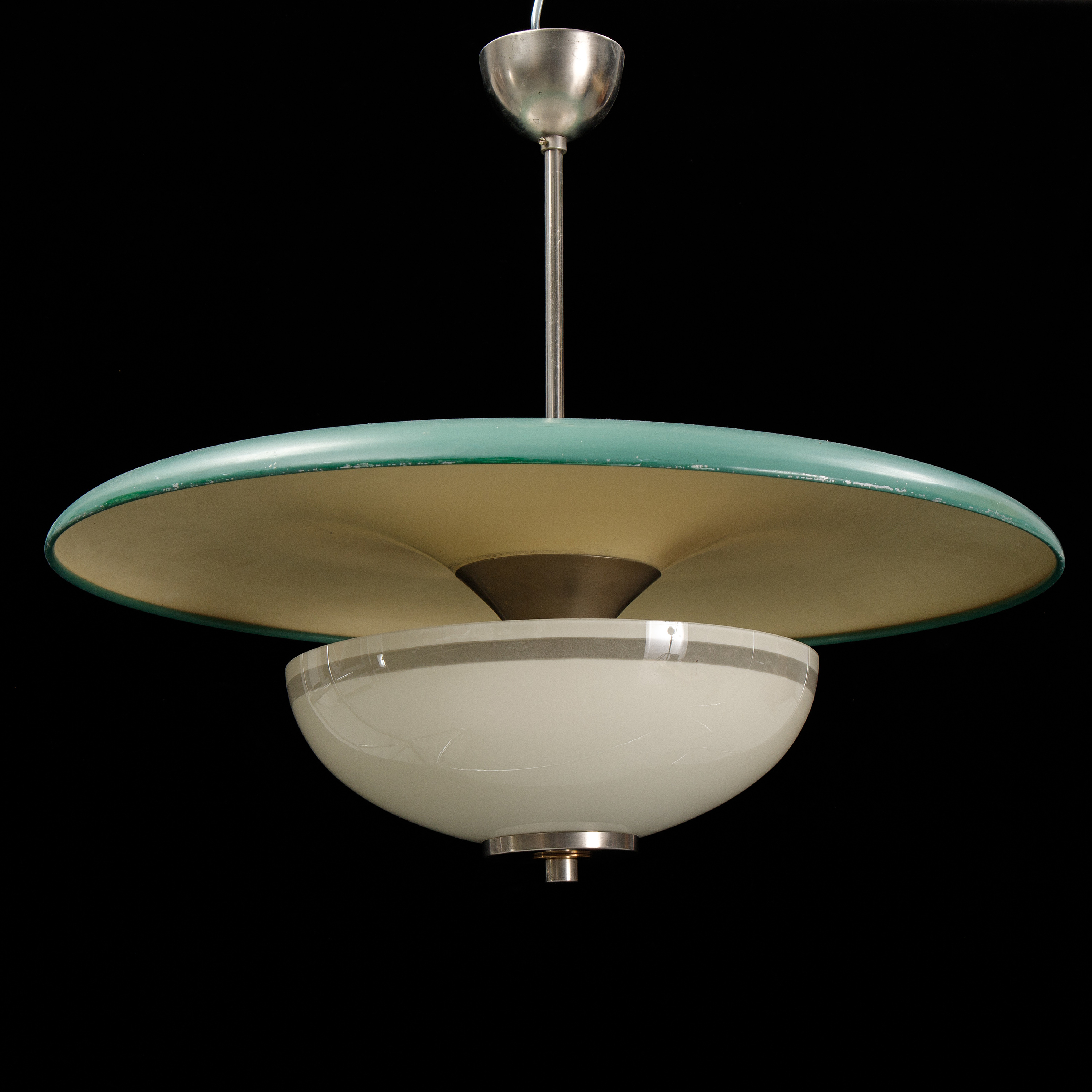 Harald Notini, a ceiling light from Böhlmarks, 1930's. - Bukowskis