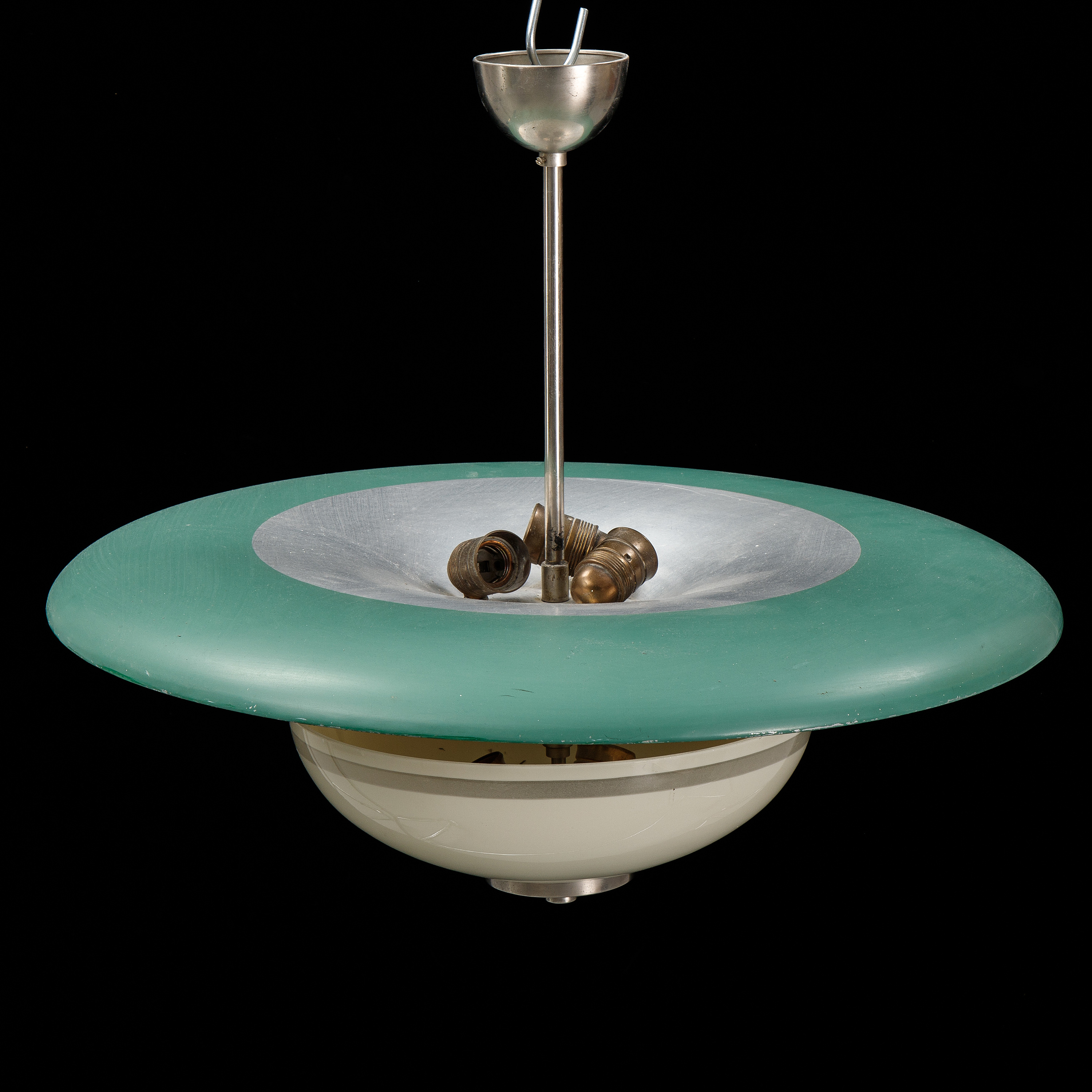 Harald Notini, a ceiling light from Böhlmarks, 1930's. - Bukowskis