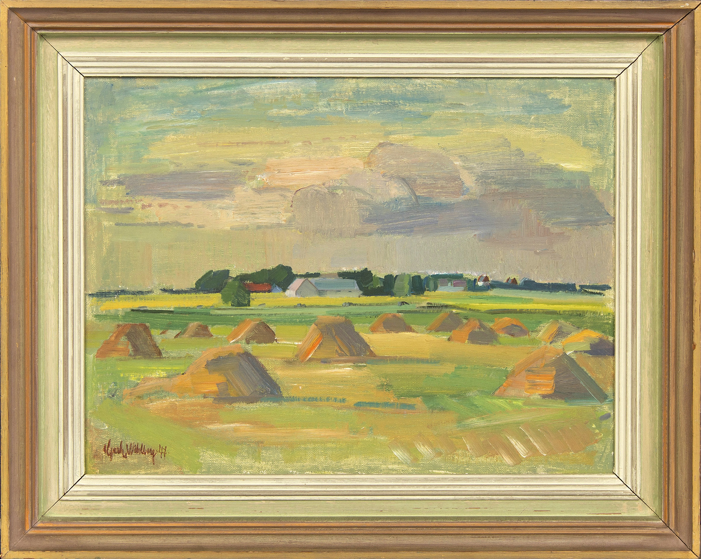 Gerhard Wihlborg, A signed and dated oil on canvas. - Bukowskis