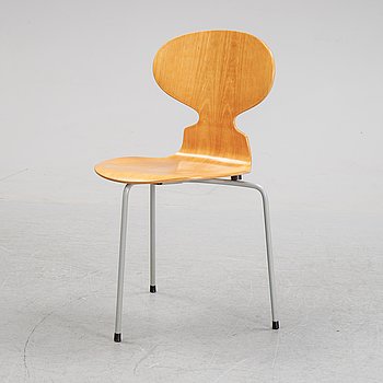 Arne Jacobsen, a "Myran" chair, Fritz Hansen, early 1950s. - Bukowskis