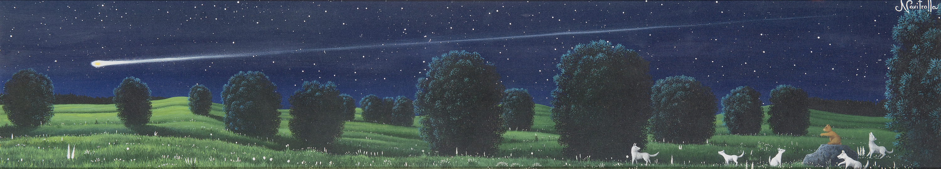 Navitrolla, giclée on canvas, signed, numbered 60/60. - Bukowskis