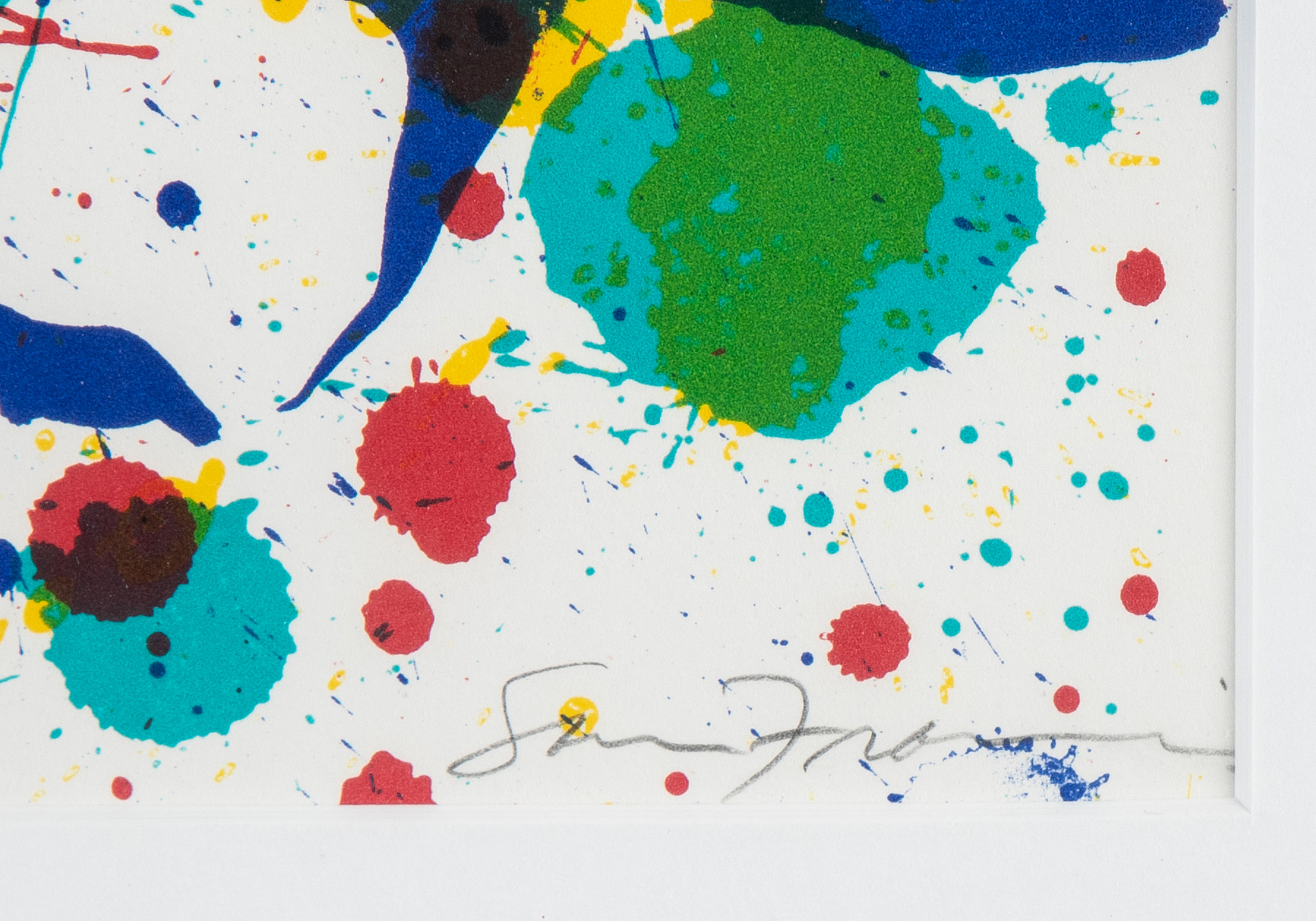 Sam Francis, lithograph in colours, signed 9/100. - Bukowskis