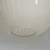 Ceiling lamp, mid-20th century, glass cover, polished decor. - Bukowskis
