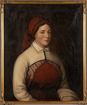 S. Lagerblad, kopia efter Matilda Rotkirch (1813-1842), olja på duk ...