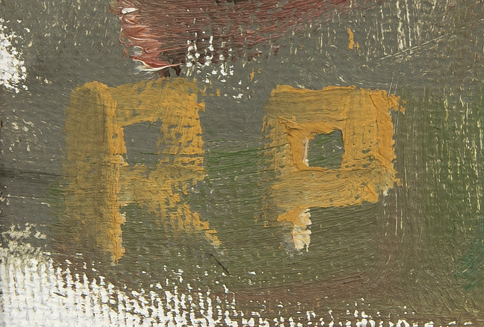 Ragnar Person, a signed oil on canvas. - Bukowskis