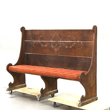 Sofa / pew, 19th century first half / mid. - Bukowskis