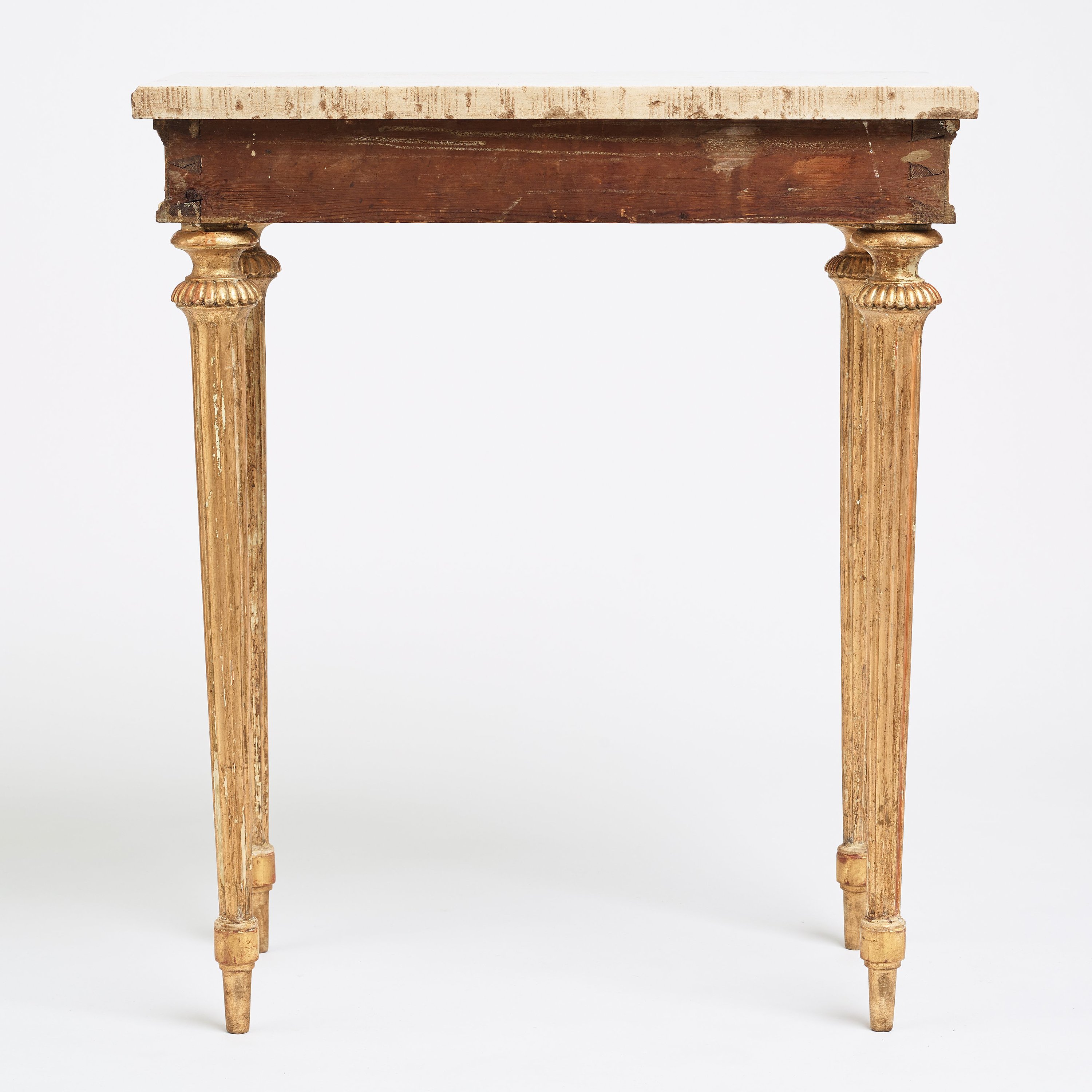 A late Gustavian 18th century console table. - Bukowskis