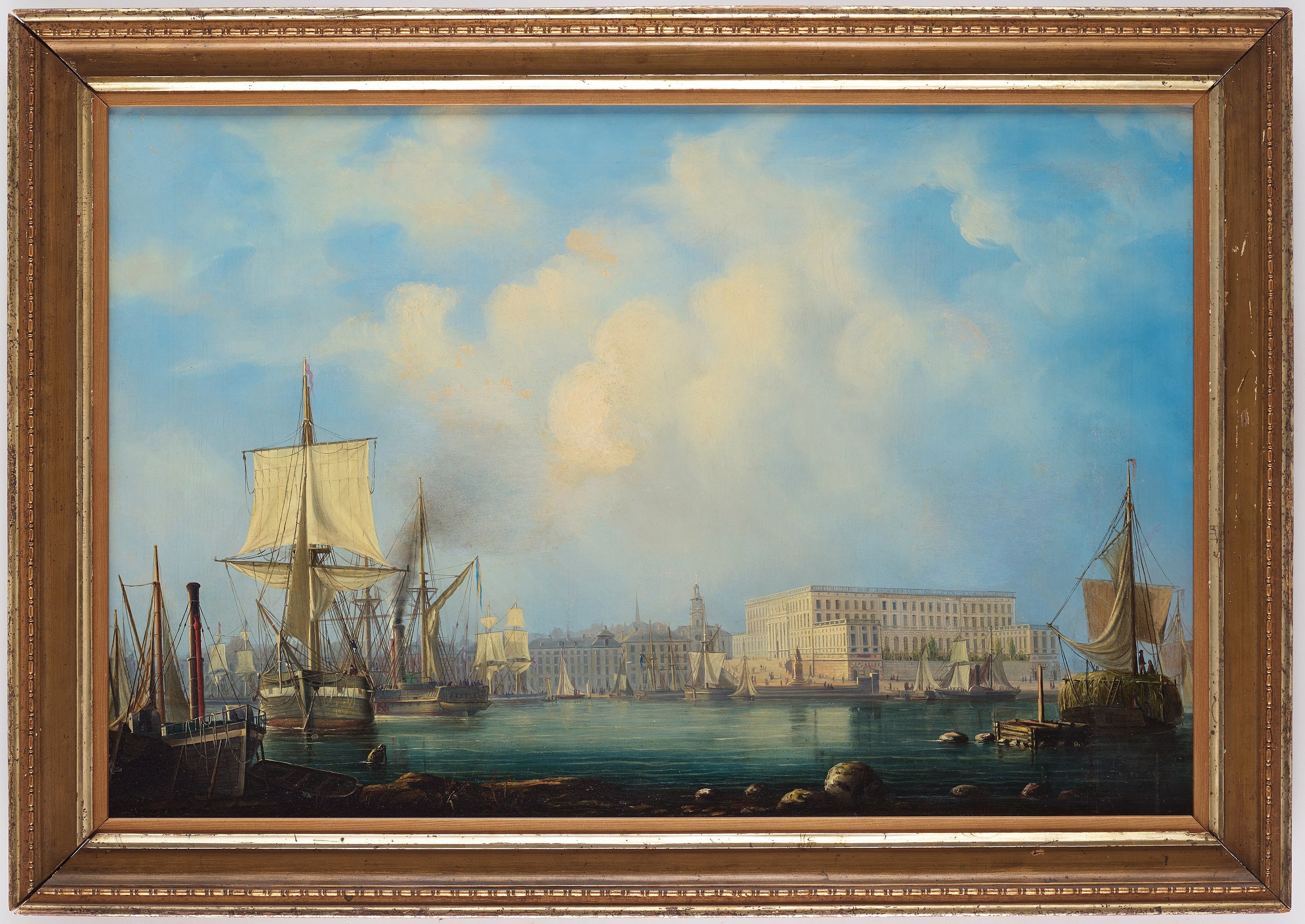 Per Wilhelm Cedergren, The Royal Palace, Stockholm from the lake ...