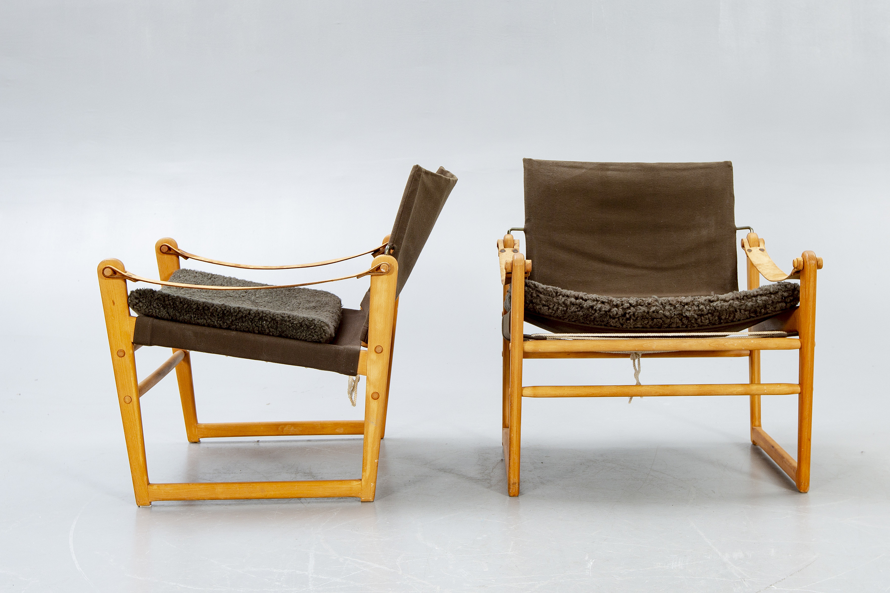 Bengt Ruda, fåtöljer, ett par, "Cikada", IKEA, formgiven 1964. - Bukowskis