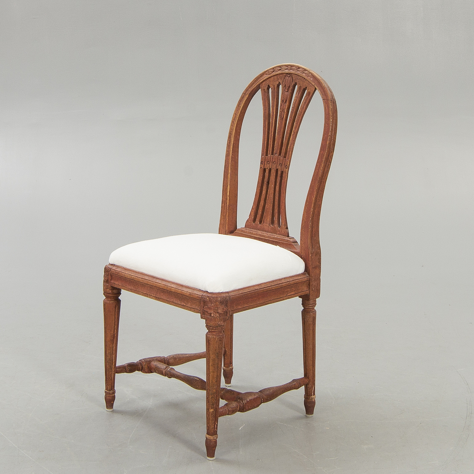 Stol sengustaviansk signerad ILG (Johan Lindgren Stockholm 1770-1800 ...