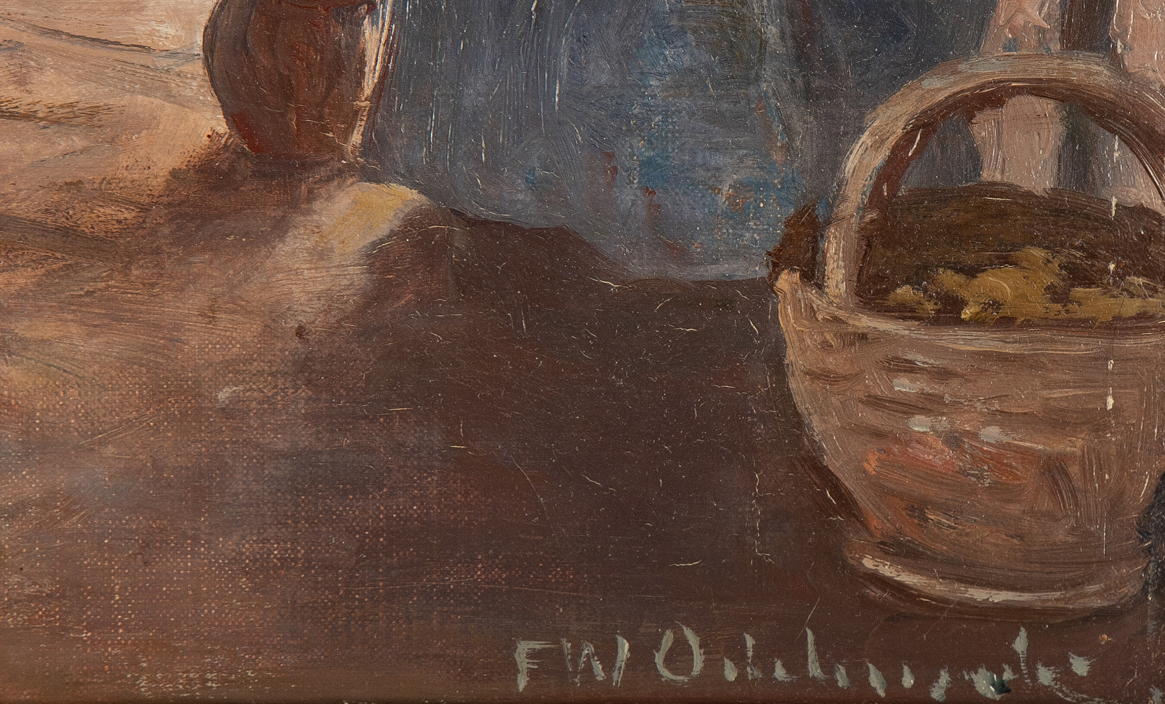 Frans Wilhelm Odelmark, oil on canvas, signed. - Bukowskis