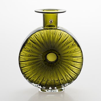 Helena Tynell, A Sun Bottle glass vase for Riihimäen Lasi, 1960s/1970s ...