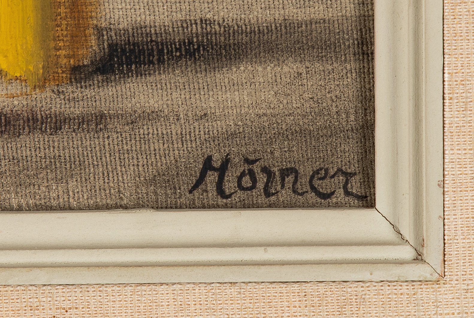 Stellan Mörner, olja på duk, pannå, signerad. - Bukowskis