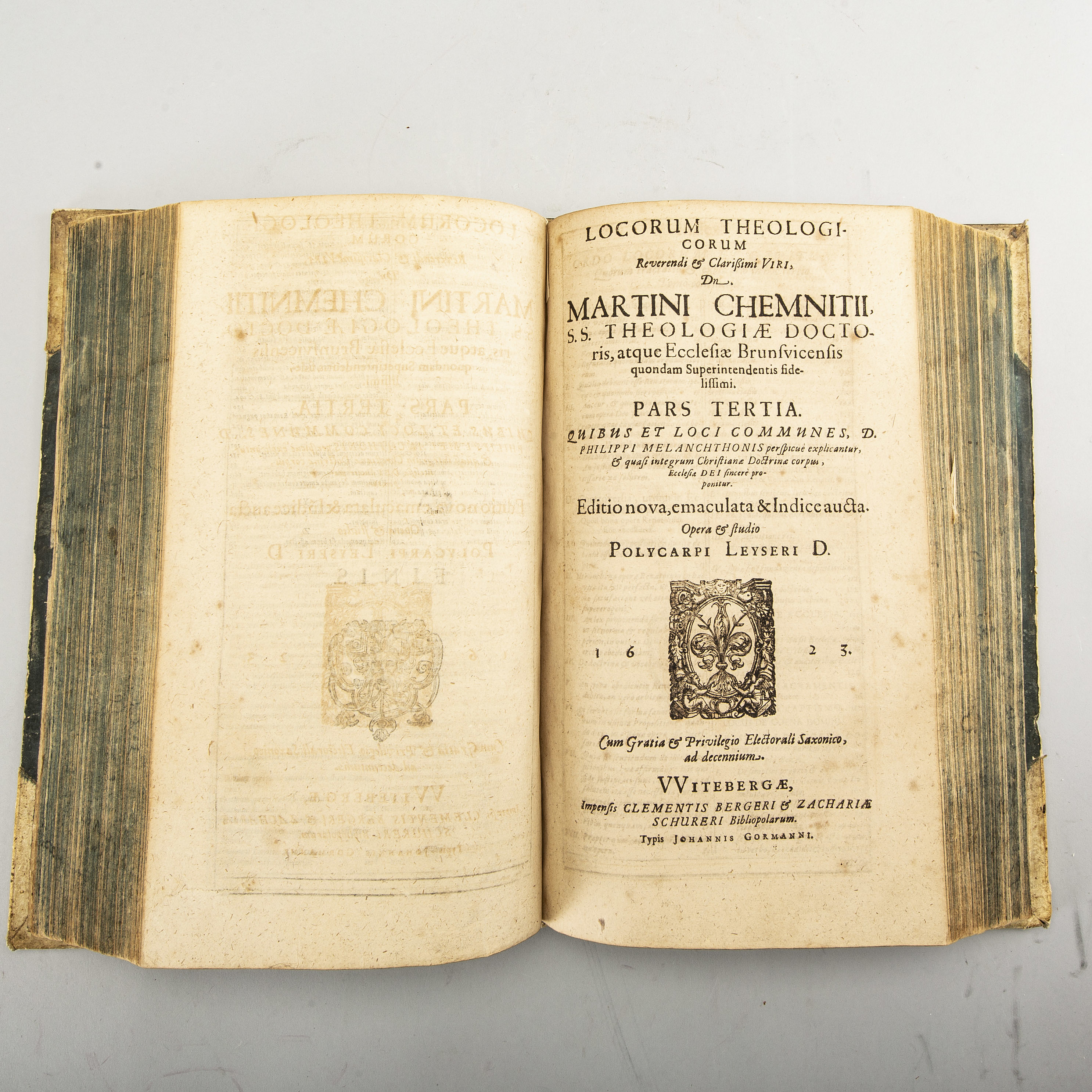 Martin Chemnitz, book, Wittenberg 1623. - Bukowskis