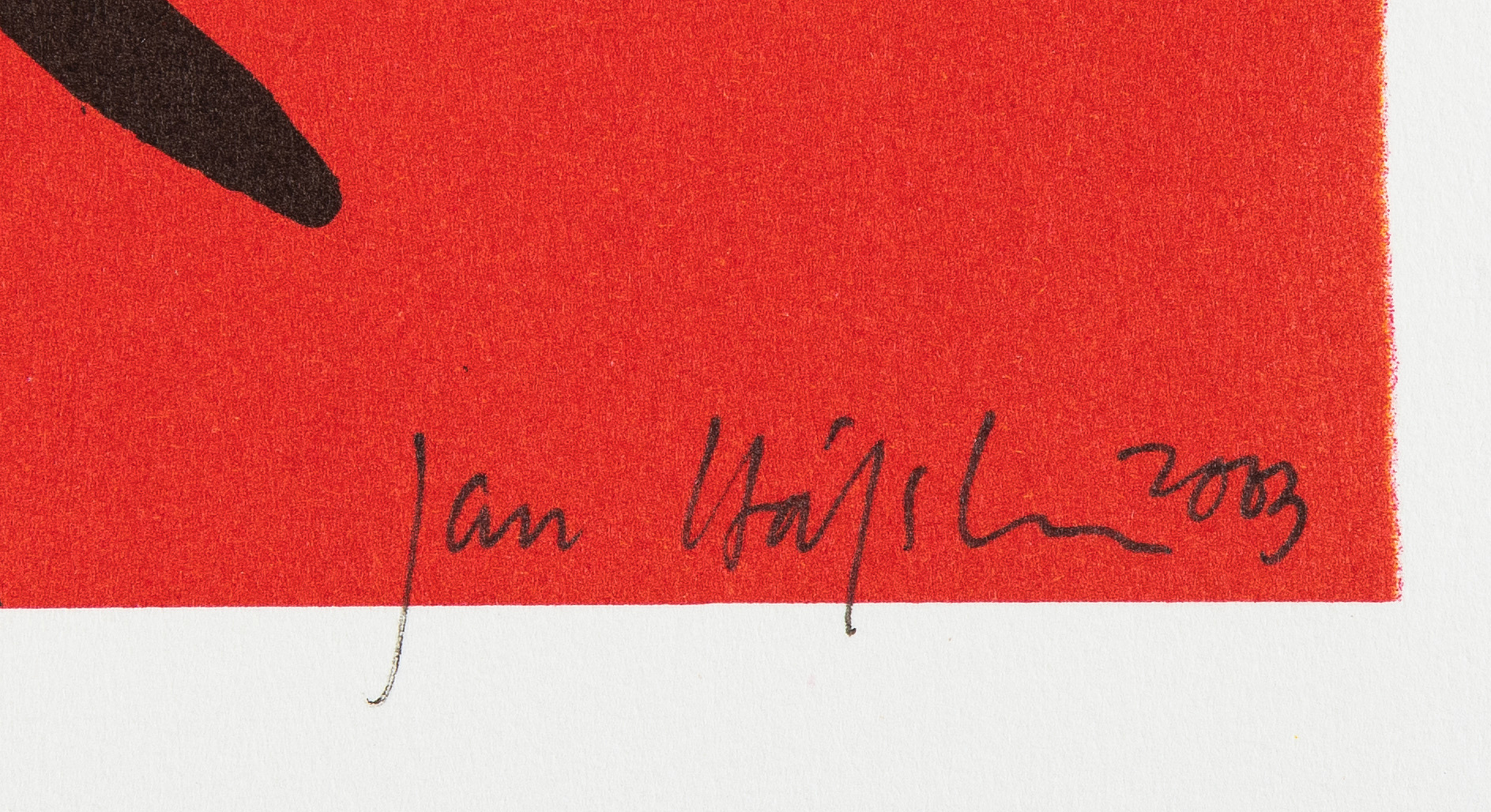 Jan Håfström, färglitografi, 2003, signerad 1485/2000. - Bukowskis