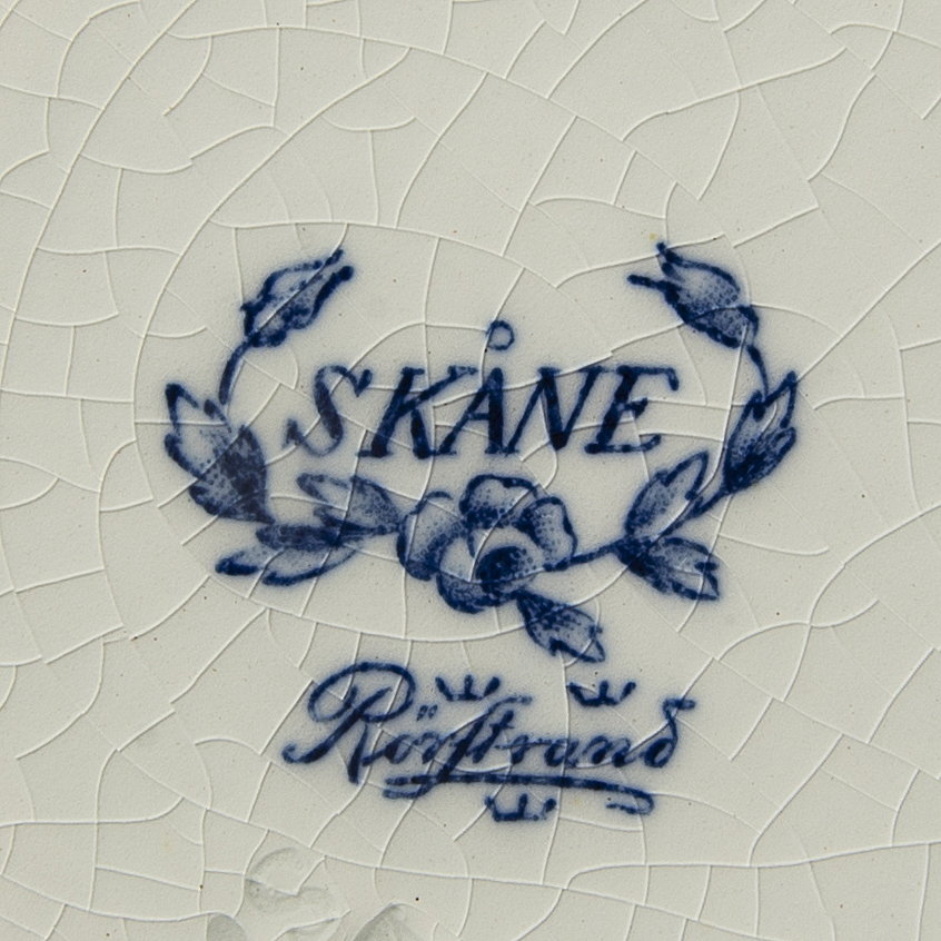 Rörstrand, Tableware, parts, flint goods, "Skåne", Rörstrand, 20th ...