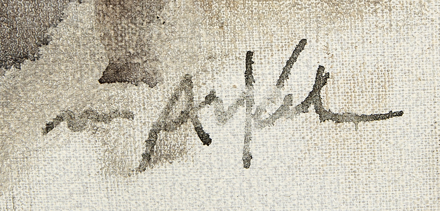 Adrian van Arkel, olja på duk, signerad. - Bukowskis